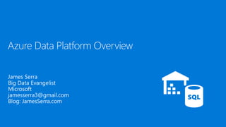 Azure data platform overview | PPTX