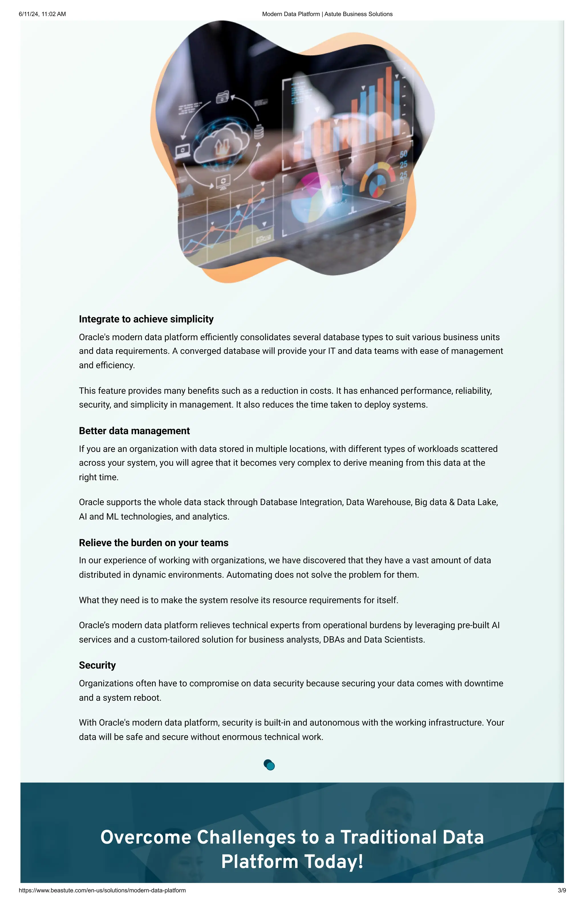 Modernize Your Data Platform for Improved Business Insights | PDF