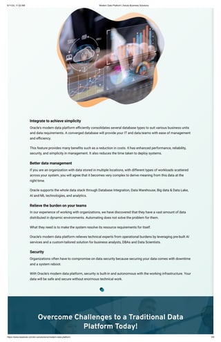 Modernize Your Data Platform for Improved Business Insights | PDF