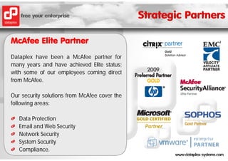 Dataplex Company Overview | PPT