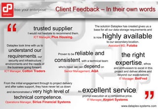 Dataplex Company Overview | PPTX