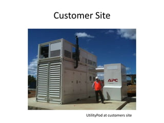 Datapod Modular Containerized Solution | PPTX | Information Services ...