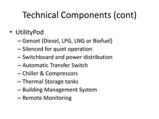 Datapod Modular Containerized Solution | PPTX | Information Services Industry | Industries