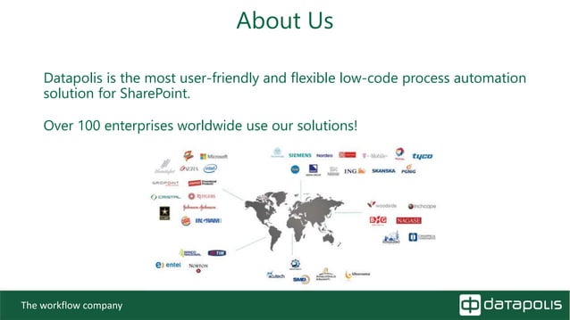 Datapolis Workflows Introduction | PPT