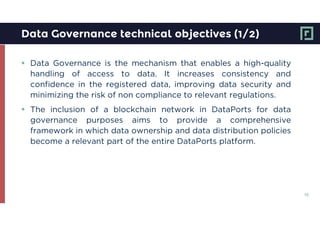 DataPorts Blockchain Overview | PPT