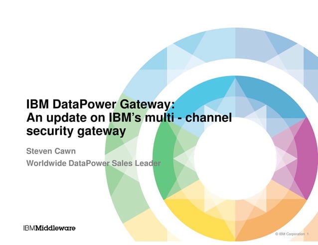 Datapower Steven Cawn | PPT