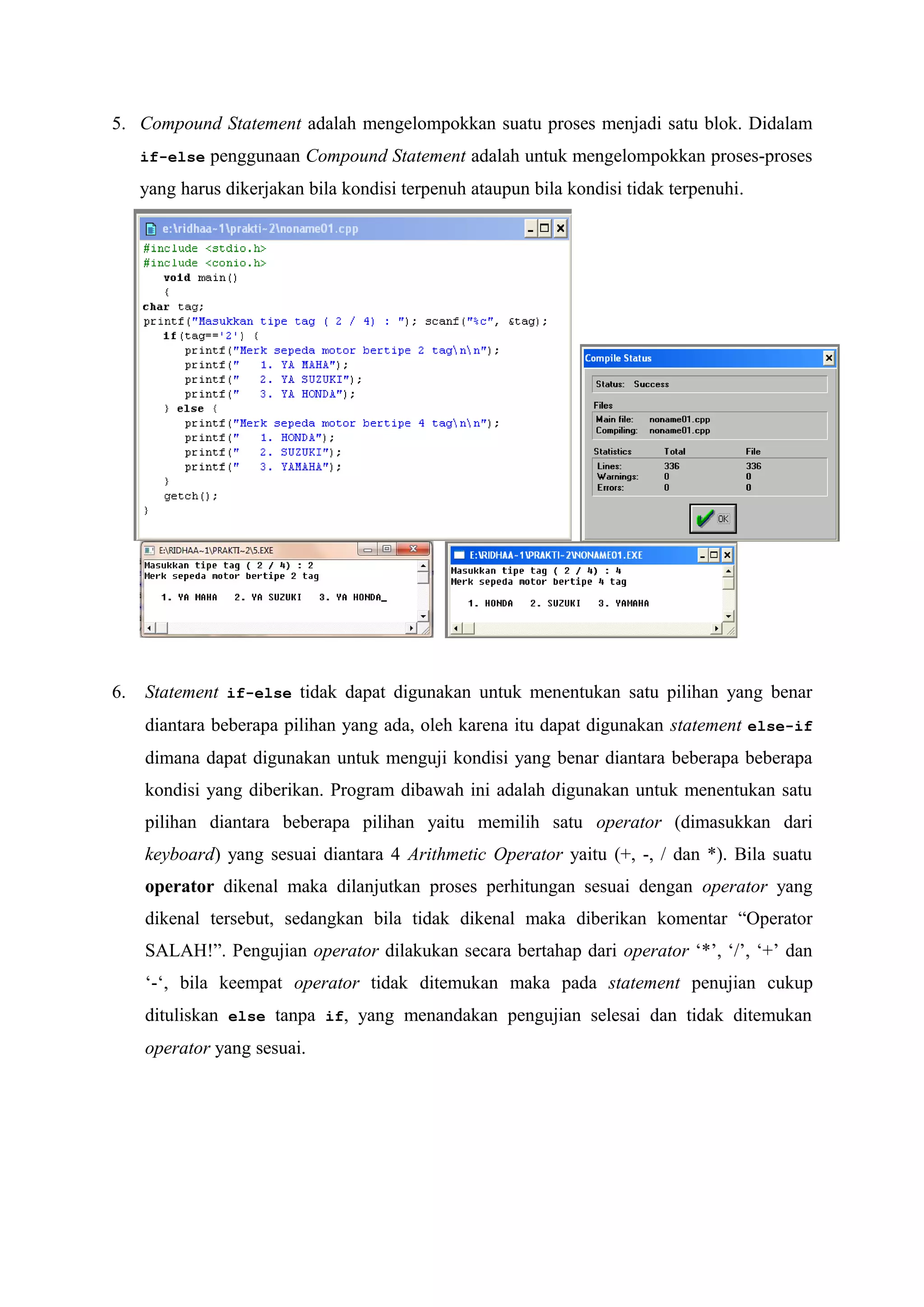 Data praktikum bahasa c | DOC