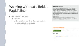 Data Preparation steps by step with RapidMiner | PDF