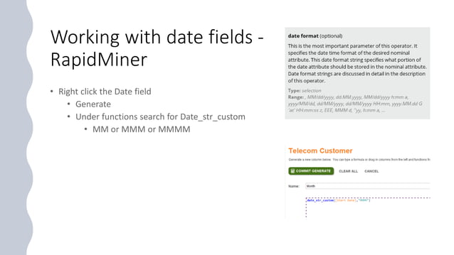Data Preparation steps by step with RapidMiner | PDF