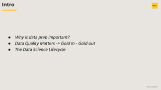 Data Prep for H2O Driverless AI - Slides | PDF