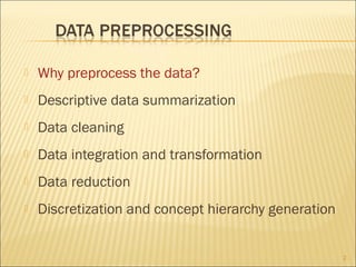 Datapreprocessing | PPT