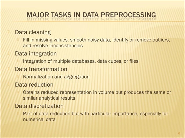 Datapreprocessing | PPT