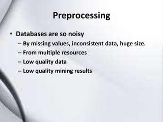 Data preprocessing | PPT | Free Download