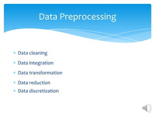 Data preprocessing | PPTX
