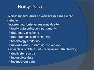 Data preprocessing | PPT