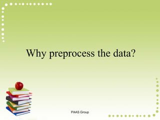 Data preprocessing | PPT