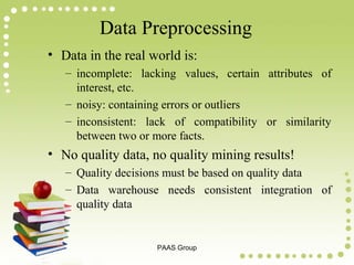 Data preprocessing | PPT