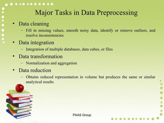 Data preprocessing | PPT | Databases | Computer Software and Applications