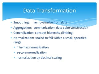 Data preprocessing | PPT