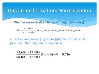 Data preprocessing | PPT