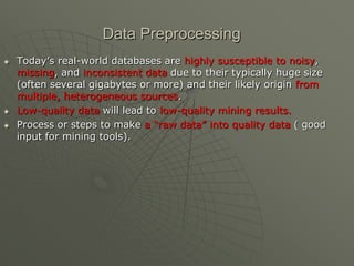 Data pre processing | PPT