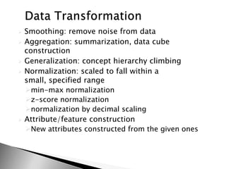 Data preprocessing | PPT