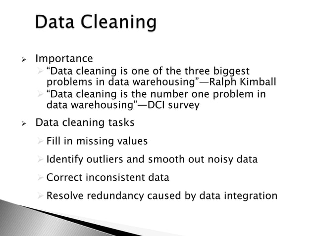 Data preprocessing | PPT