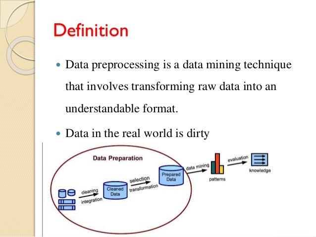 Data preprocessing