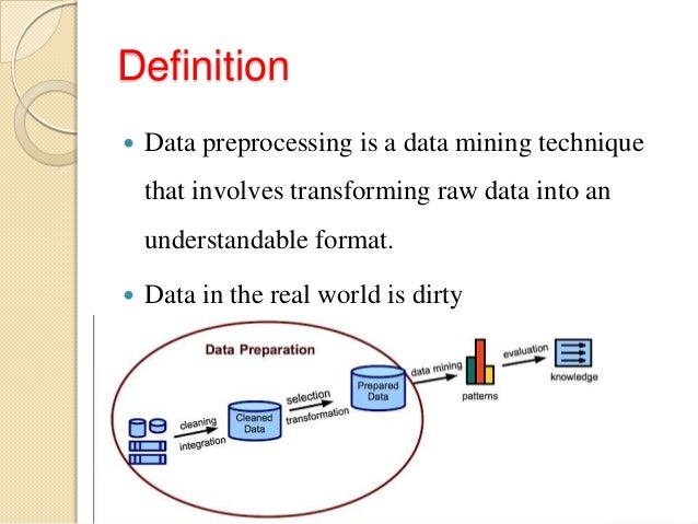 Data preprocessing
