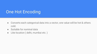 Data Preprocessing | PPTX | Computing | Technology & Computing