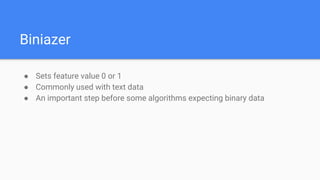Data Preprocessing | PPTX | Computing | Technology & Computing
