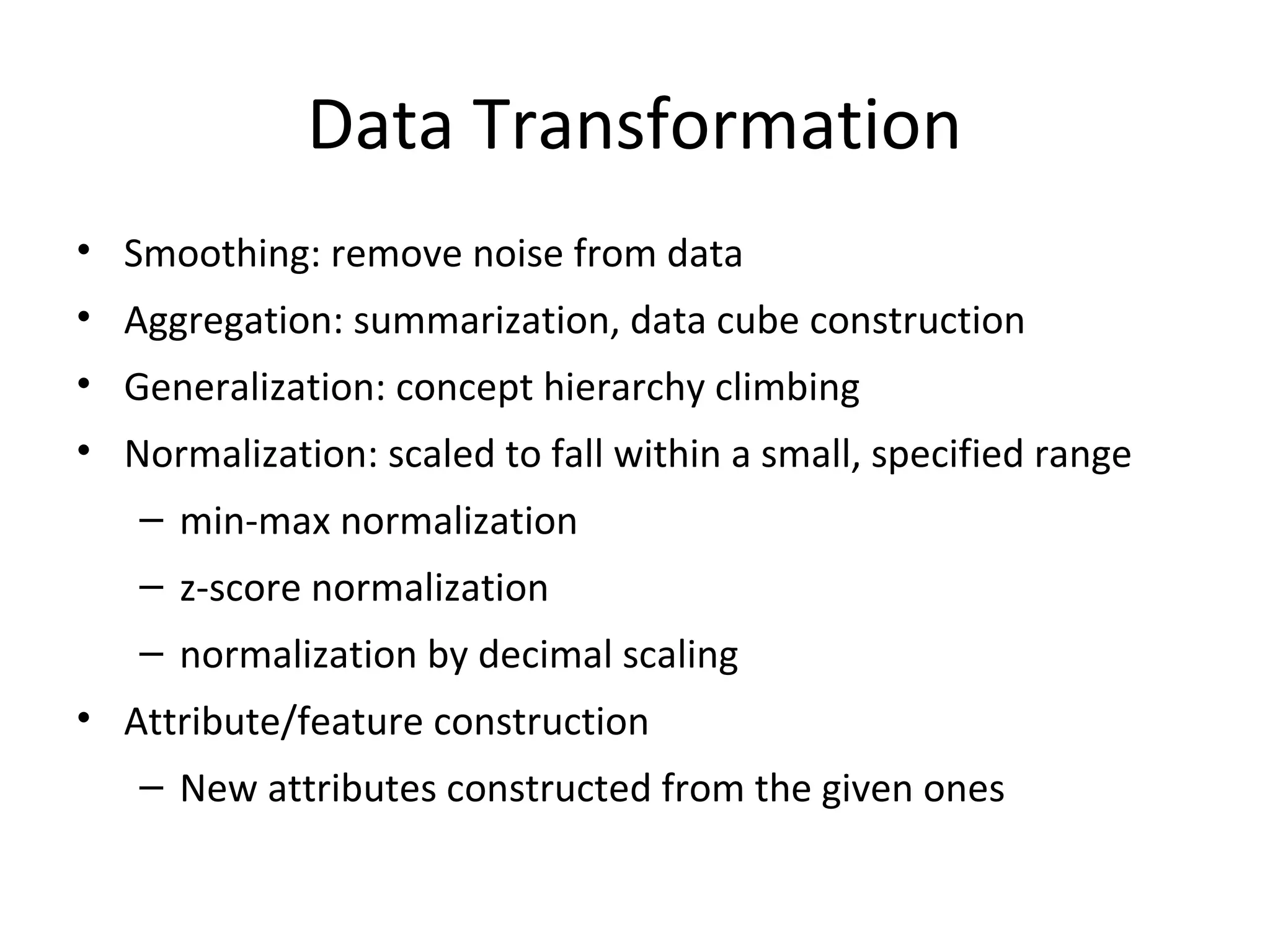 Data preprocessing 2 | PPT