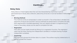 Data Preprocessing || Data Mining | PPTX