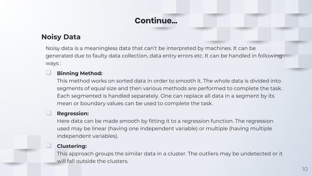 Data Preprocessing Data Mining Ppt 