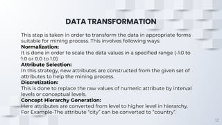 Data Preprocessing || Data Mining | PPTX