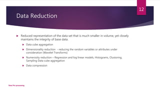 Data preprocessing PPT | PPTX