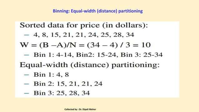 DataPreprocessing.pptx | Databases | Computer Software and Applications