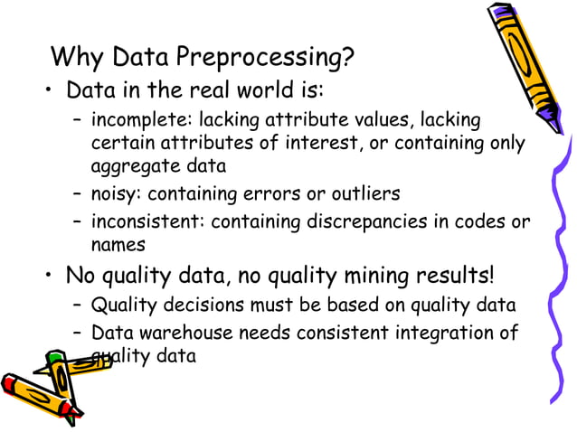 Data preprocessing ppt1 | PPT