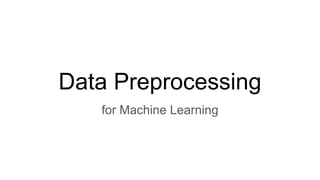 How Does AutoML Address Data Preprocessing? | PDF