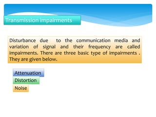 Data communication principle | PPTX