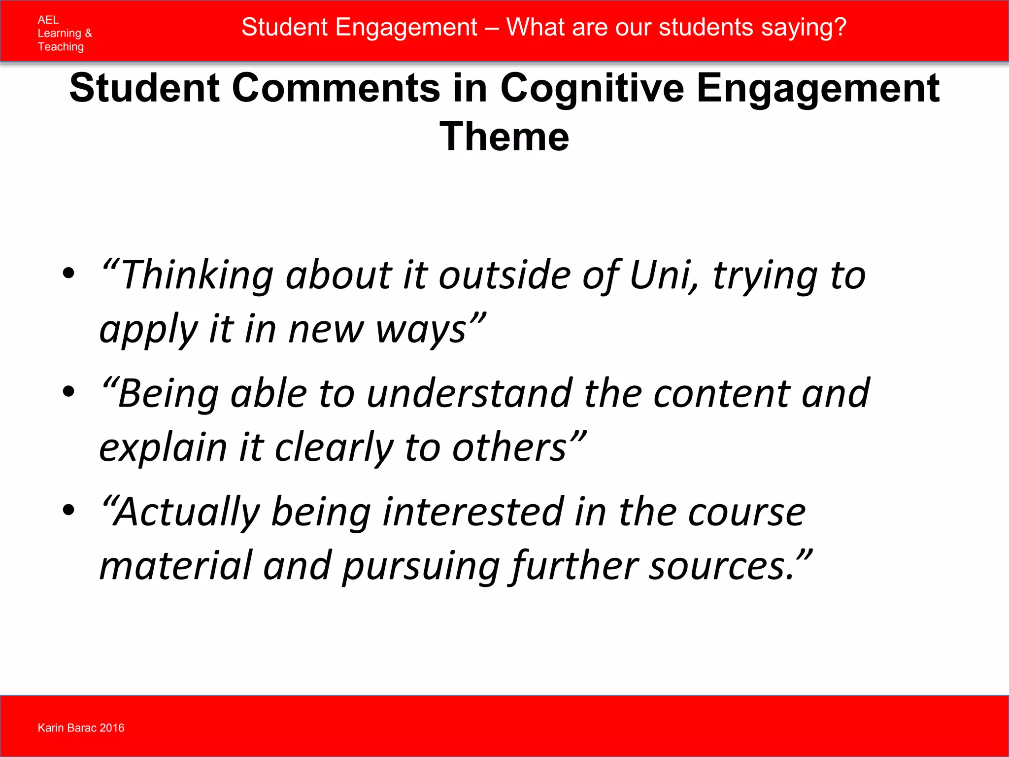 Data presentation: Student Engagement | PPT