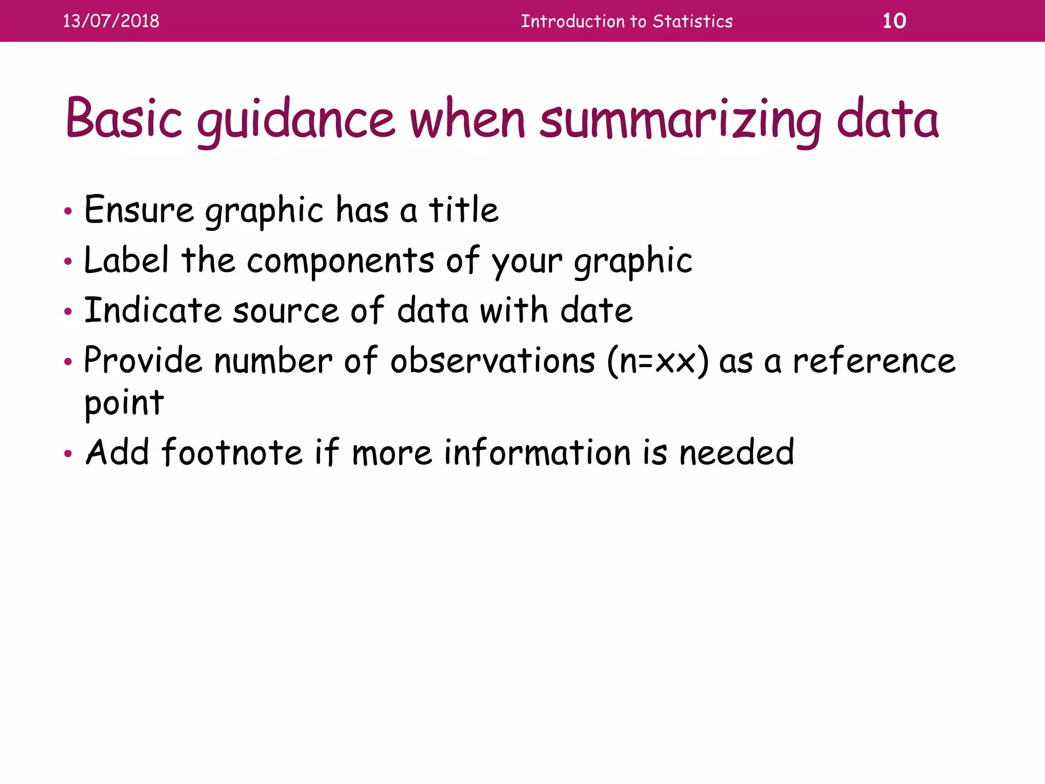 Data presentation | PPTX