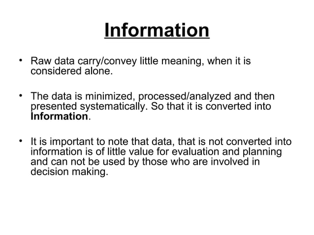 Data presentation 2 | PPT | Databases | Computer Software and Applications