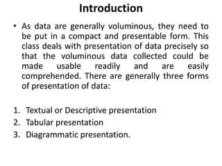 Data presentation/ How to present Research outcome data | PPTX