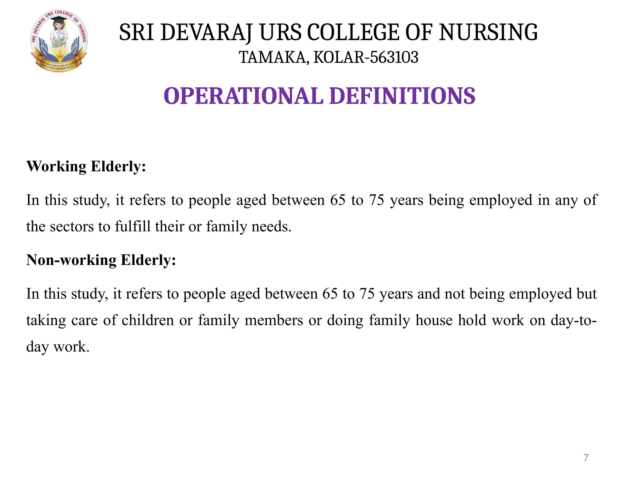 Data presentation on QOL and QOS FINAL.pptx