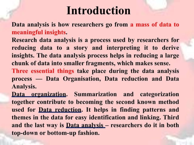 Data Presentation & Analysis.pptx | Science