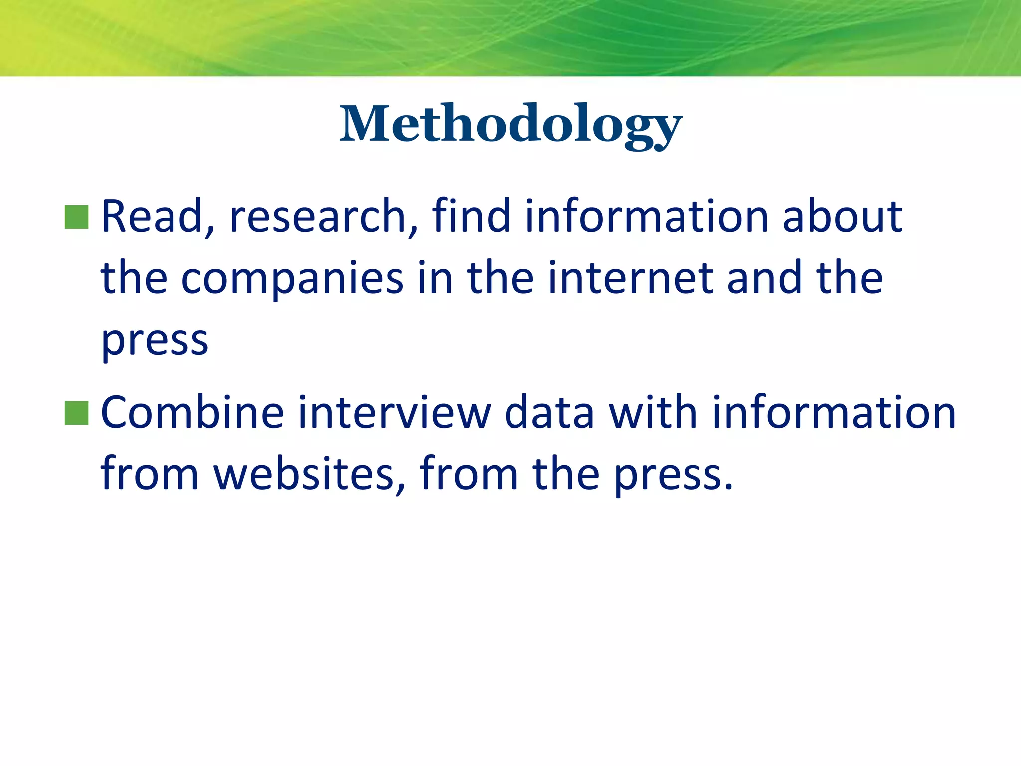Data presentation and analysis for case study research | PPT