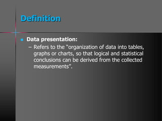Data Presentation Methods.pptx | Science