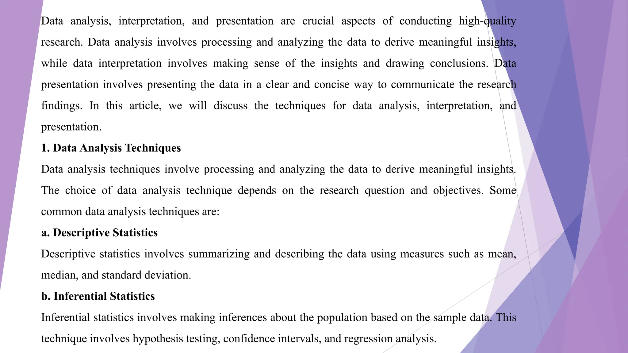 Data Presentation - Meaning and Definition, Types | PPTX