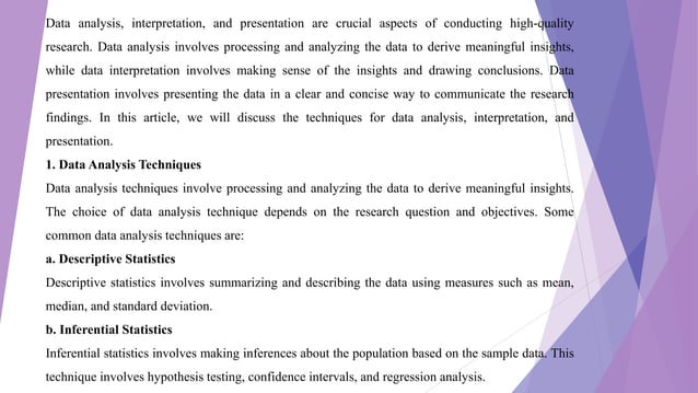 Data Presentation - Meaning and Definition, Types | PPTX